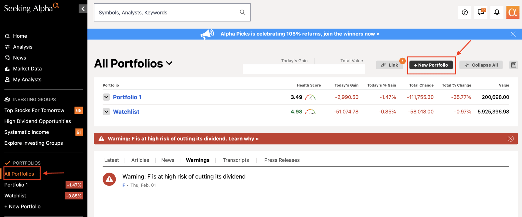 How to Import/Upload a Portfolio Using a CSV File?
