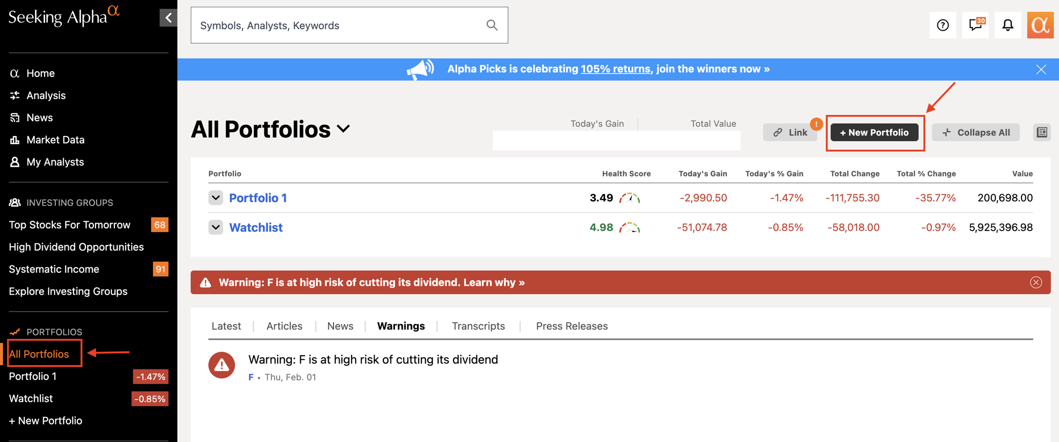 How to Import/Upload a Portfolio Using a CSV File?